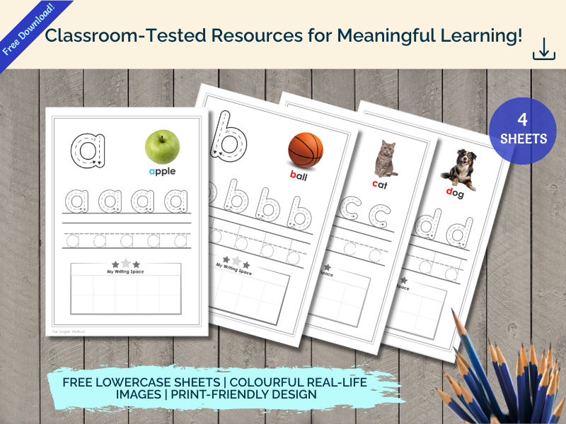 Writing Free Printables - theenglishmethod.com