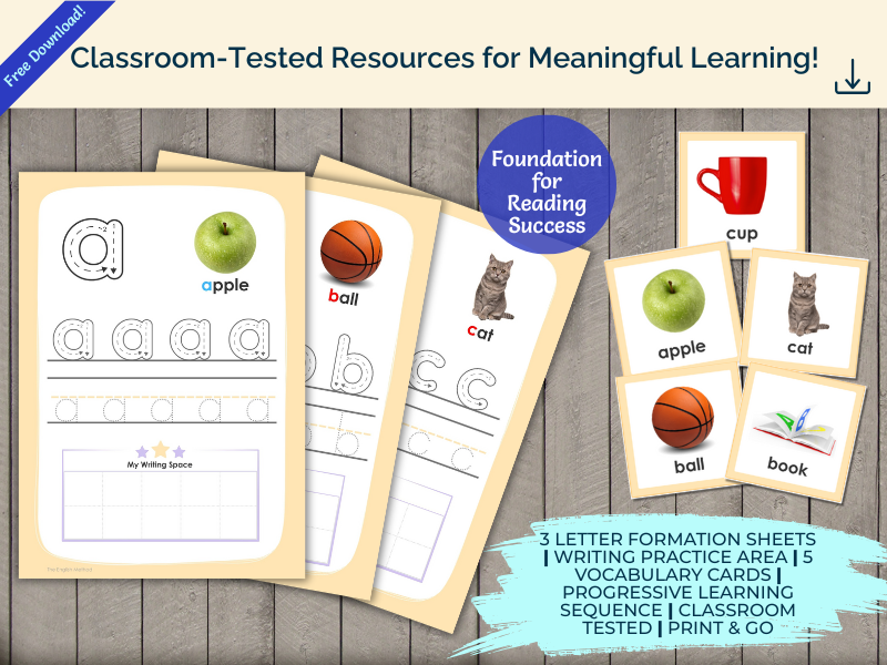 Writing Free Printables - theenglishmethod.com