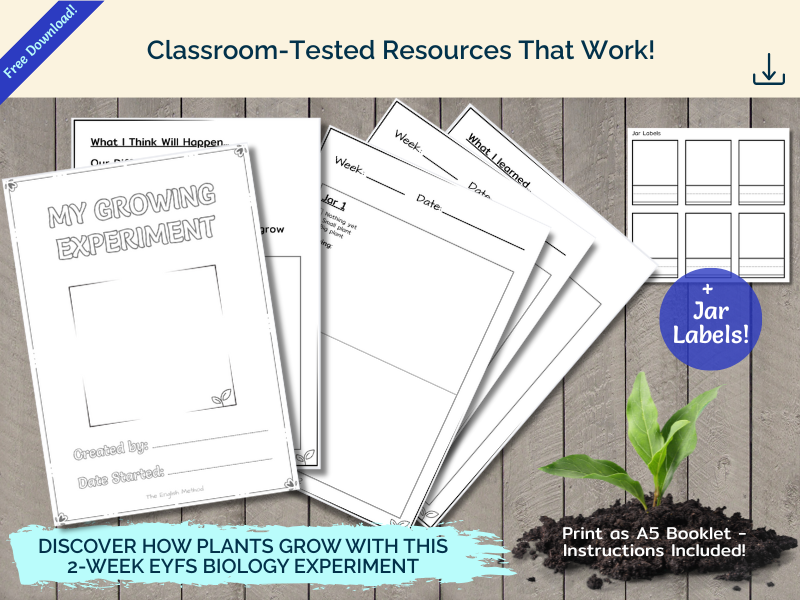 Science Free Printables - theenglishmethod.com